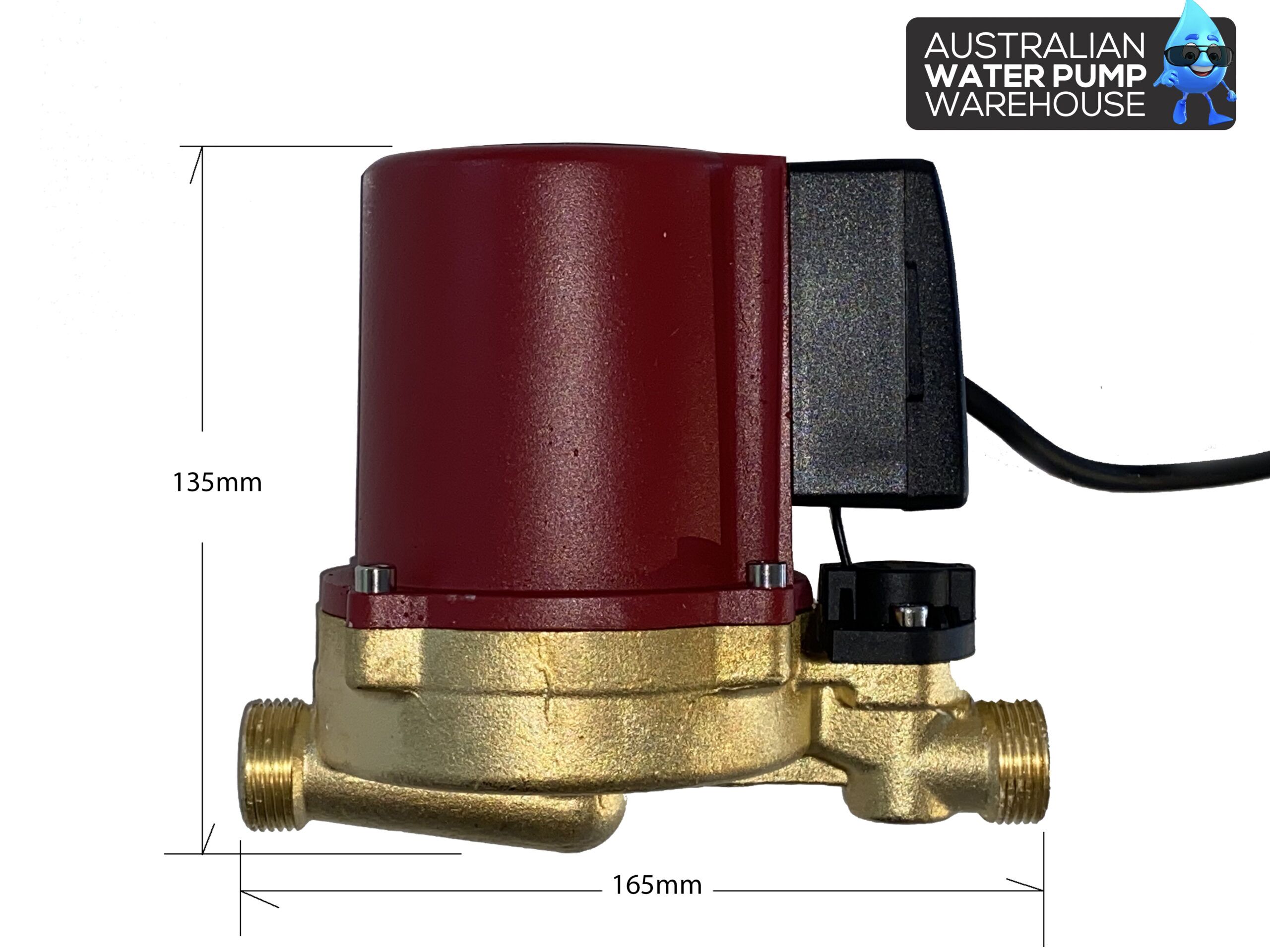 Automatic On Off Hot Water Shower Booster Pump Gravity Fed System 45 L ...